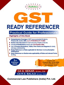 GST Ready Reckoner – 3rd Edition 2025 - Taxsutra Reservoir